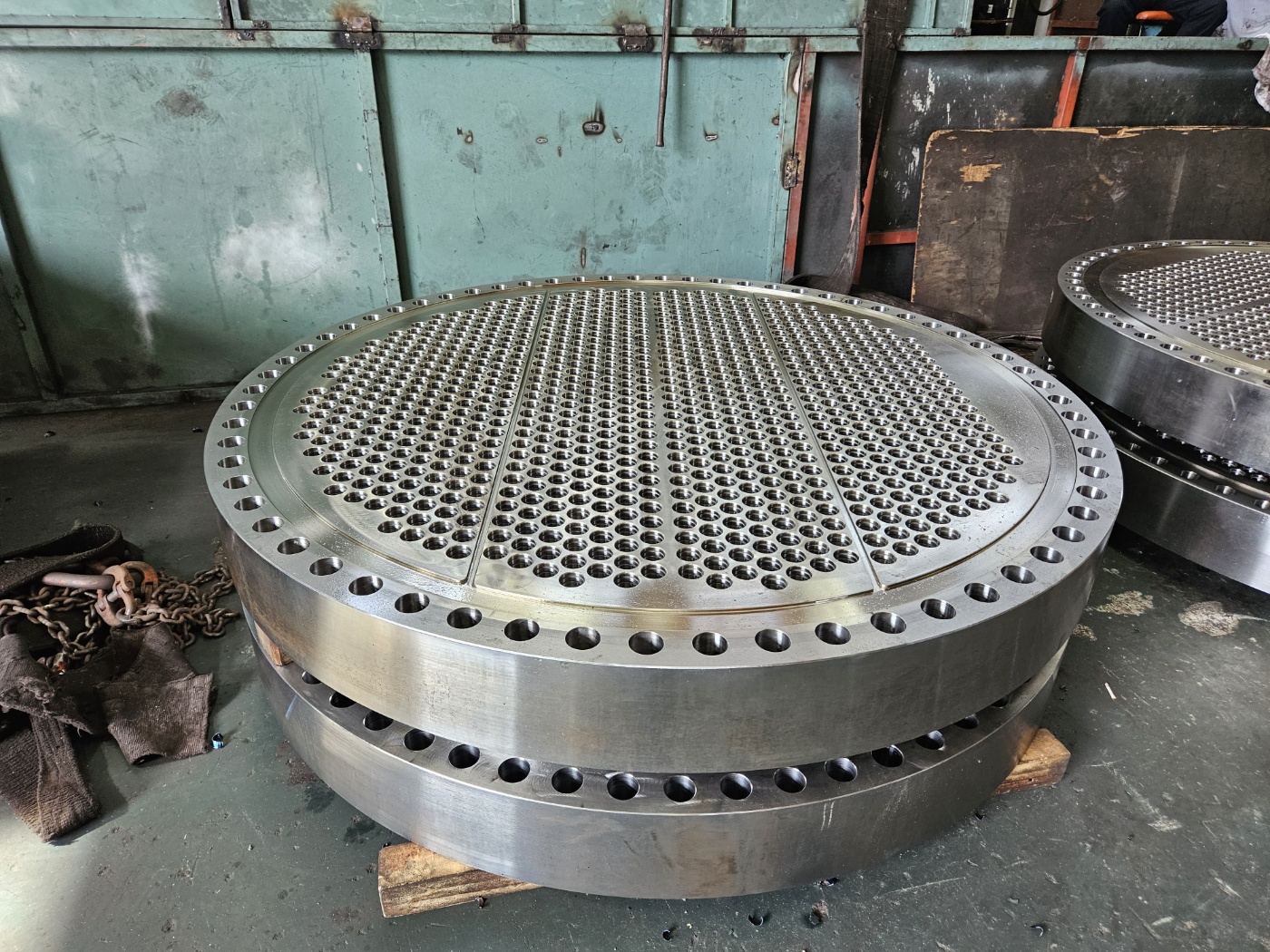 Tubesheet, Channel cover, Baffles - COIR